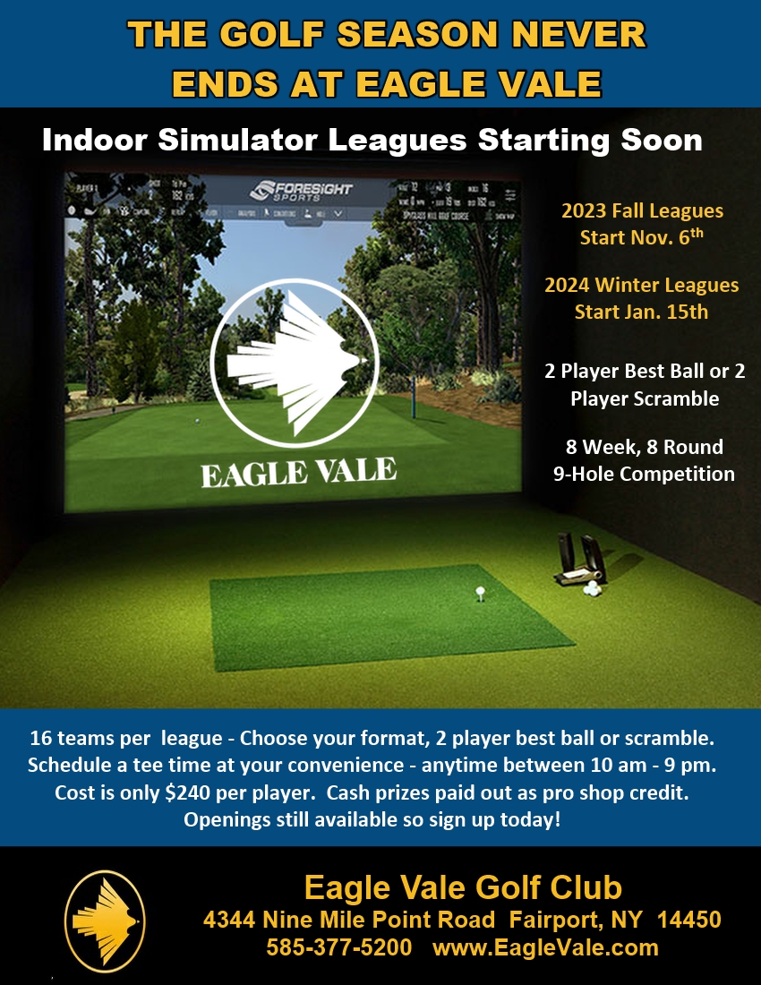 Indoor Golf Simulators Fairport, Penfield, Rochester, NY